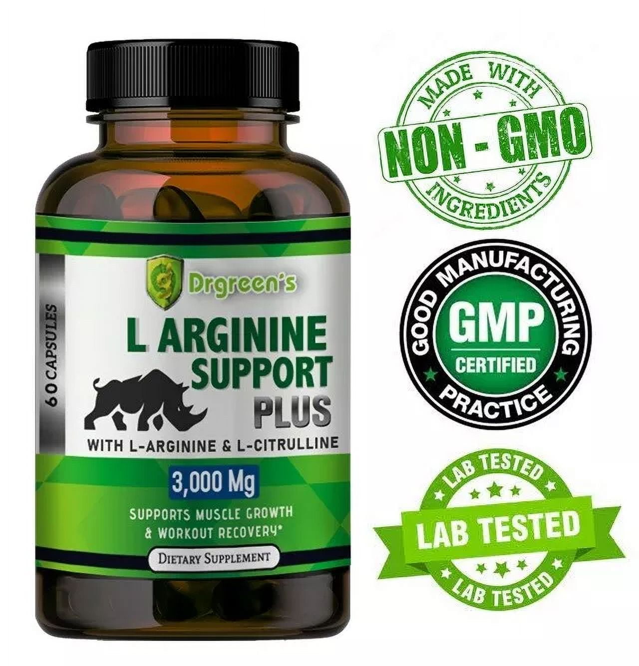 Aelona Nitric Oxide Booster Supplement L-Arginine 3000mg Highest ...