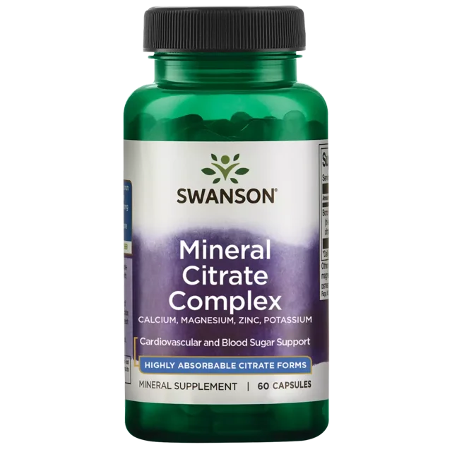 Aelona Swanson Multi-Mineral Citrate Complex 60 Capsules | # Catalogs ...