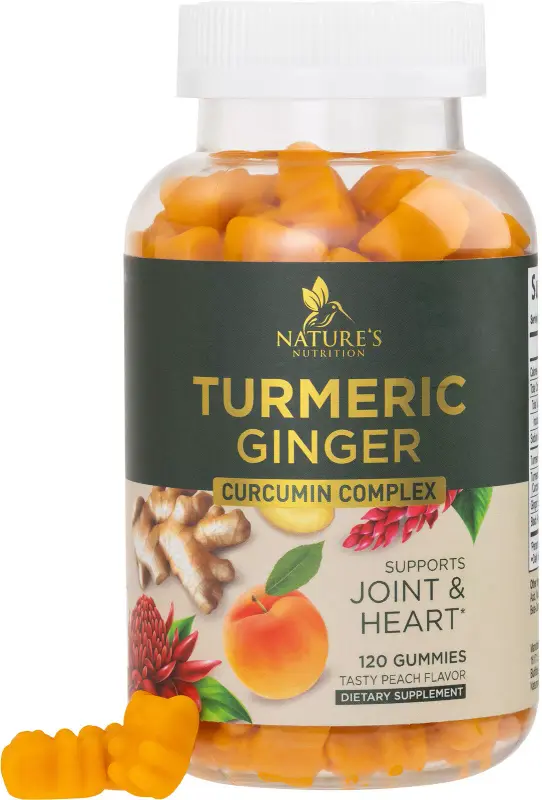 Aelona Turmeric Extra Strength Chewable Joint Support Gummy, High ...