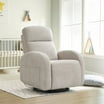 Aemeios Chenille Swivel Rocker Glider Manual Recliner Nursery Rocking ...