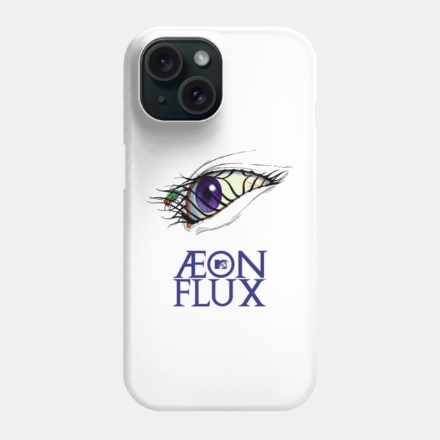 Aeon Flux Protective Cover for iPhone 11–17 Pro Max Futuristic Retro ...