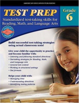 Pre-Owned Aep Test Prep, Grade 6 (Paperback) 076963656X 9780769636566 ...