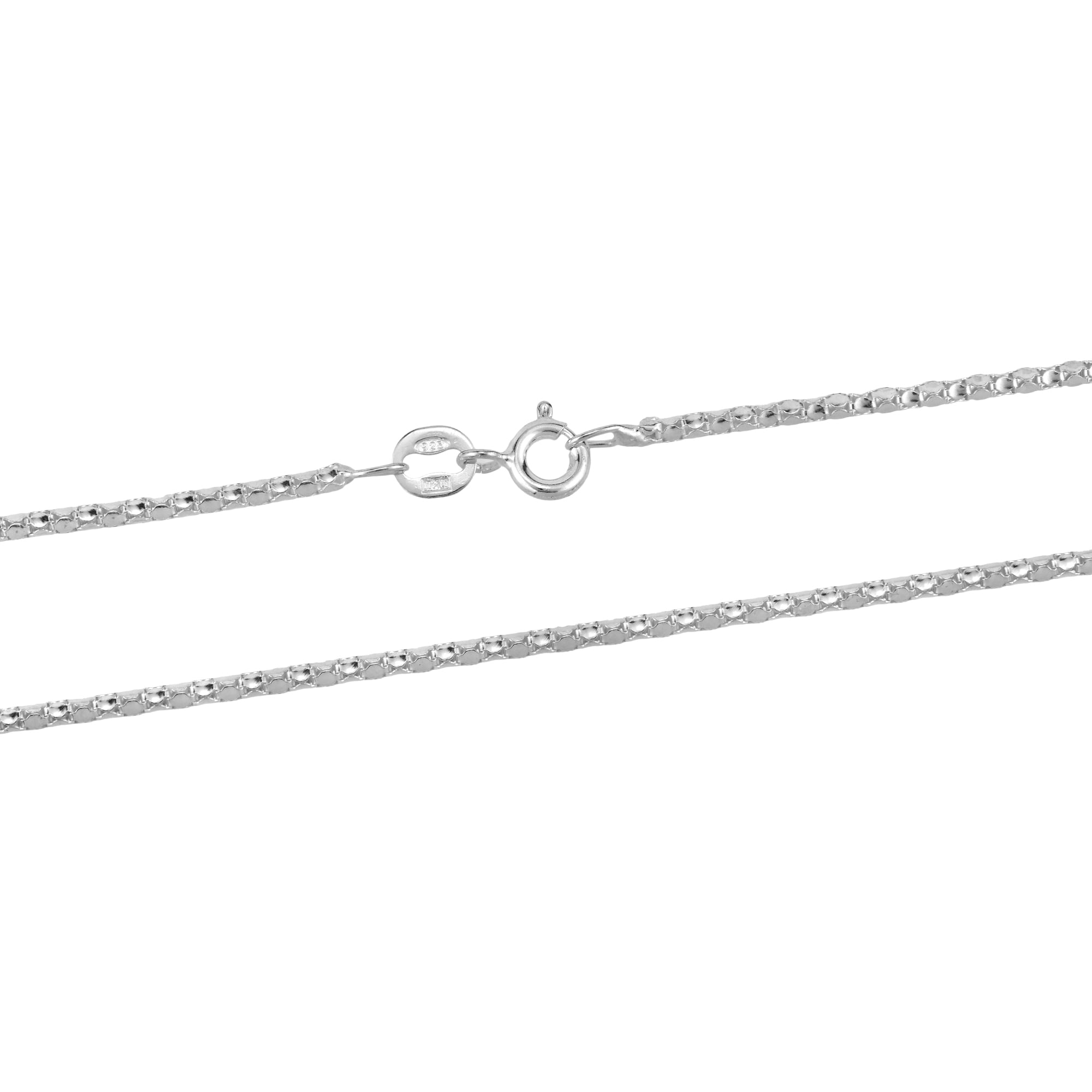 AeraVida Versatile 1.5mm Unique Snake Chain Sterling Silver 30-inch ...