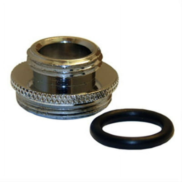 Aerator Adapter 3/8 Inch Male Iron Pipe X 55/64-27 Male Carded, Each ...