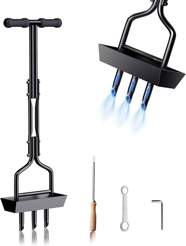 Aerator Lawn Tool Manual Lawn Aerator, Lawn Aerator Tool with Core Soil ...