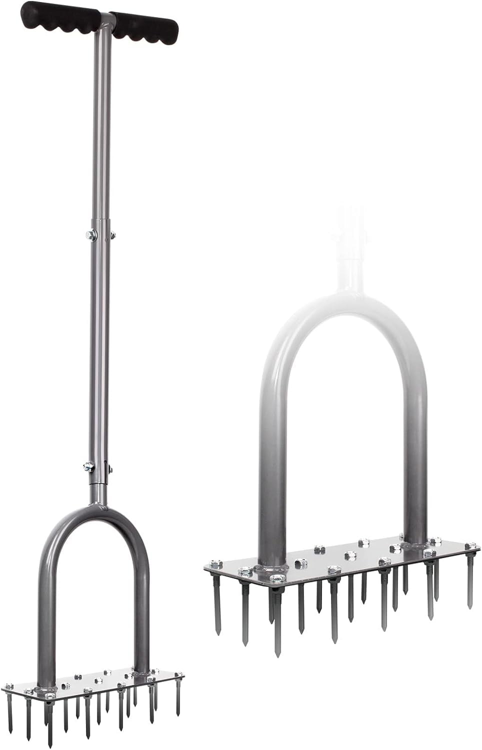 Aerator Spike Metal Manual Dethatching Soil Aerating Lawn, Pre ...