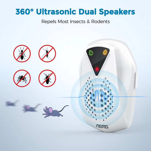 Aerb Ultrasonic Insect & Pest Repellent, 2 Pack - Walmart.com