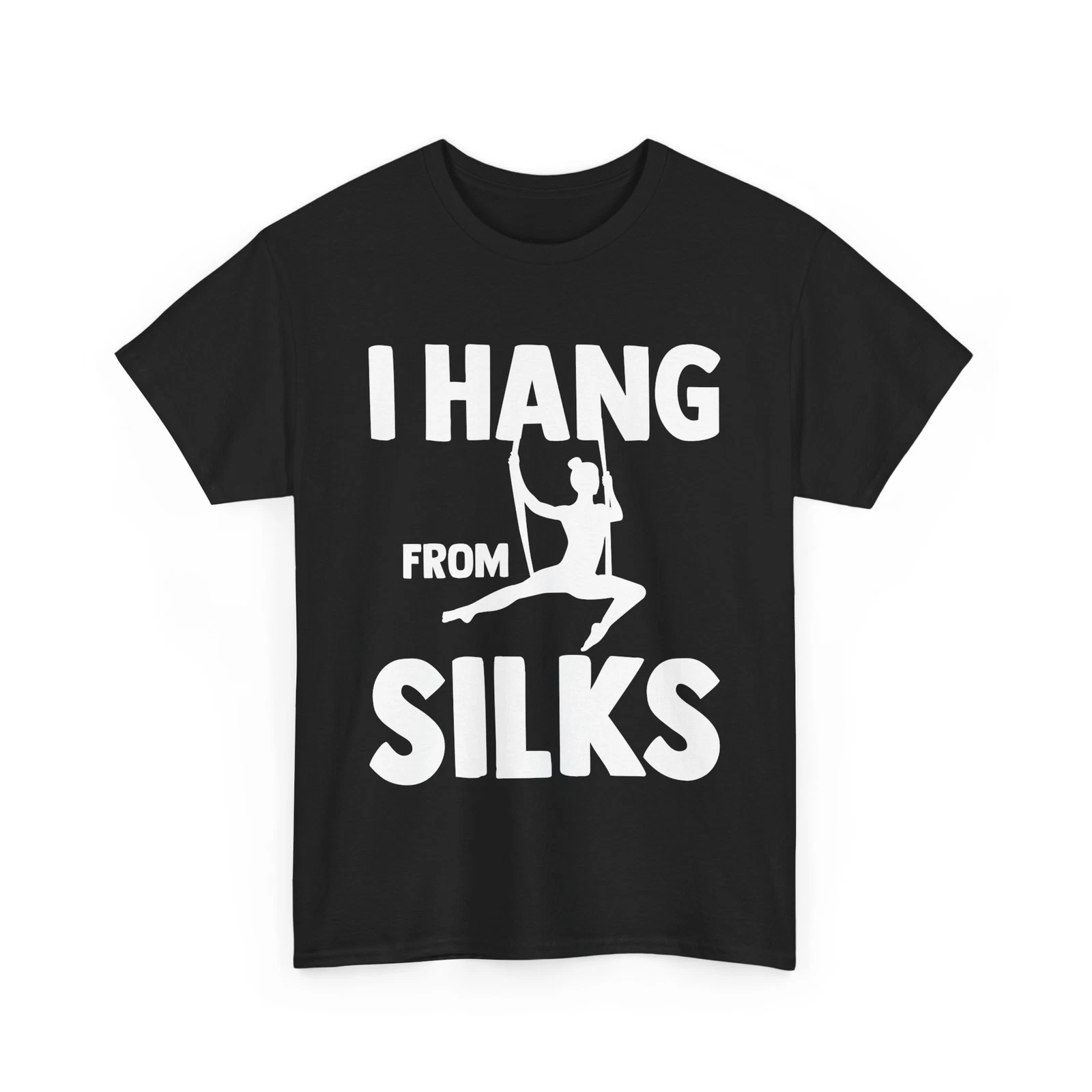 Aerial Silks Aerial Acrobatics Aerialist I Hang From Silks Art Unisex T ...