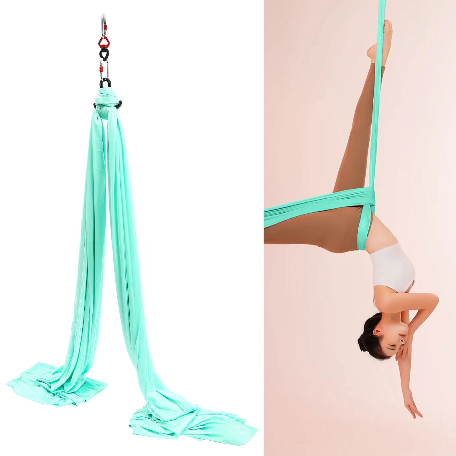 Aerial Silks Equipment, Stretch Aerial Silk Starter Kit For Aerial ...