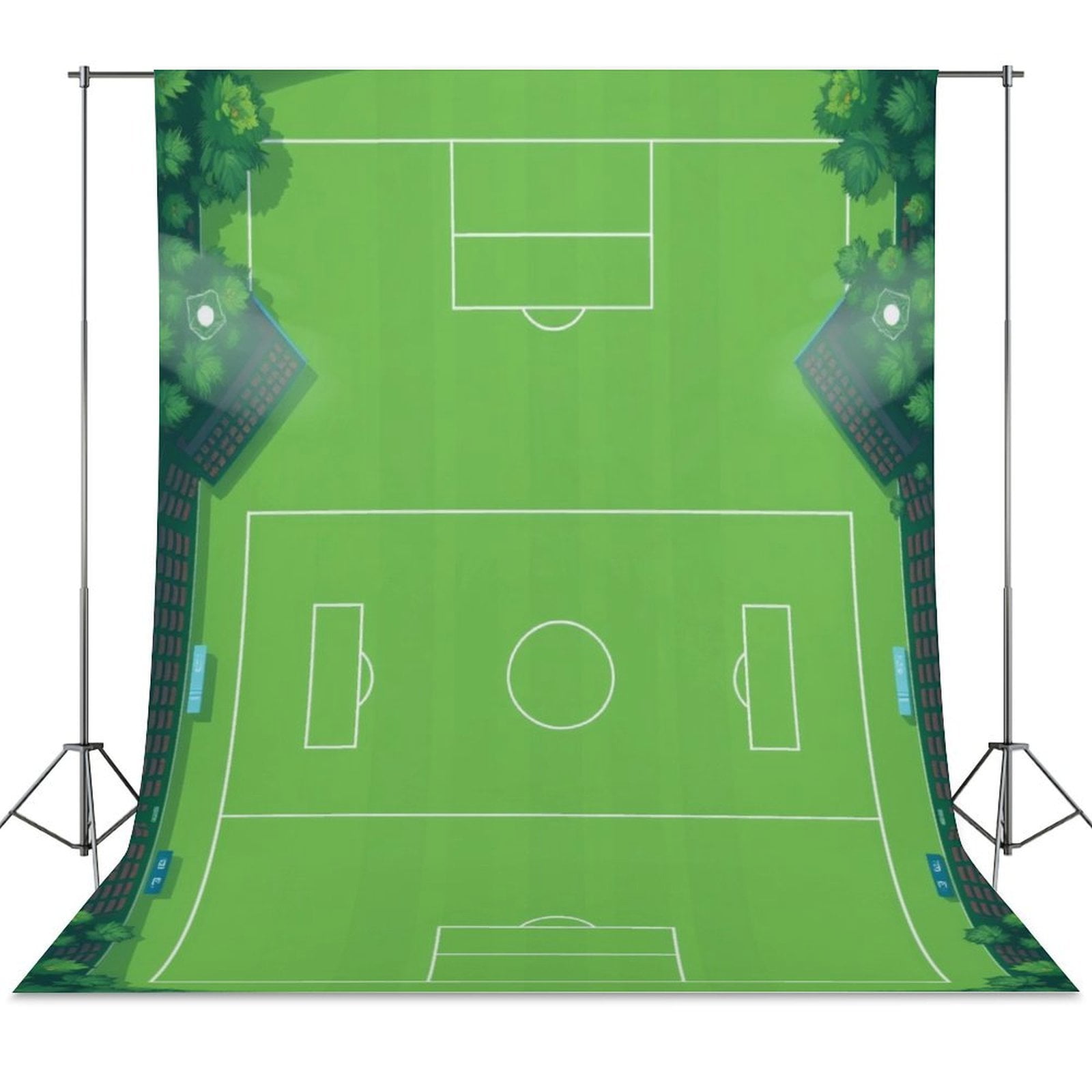 Aerial Soccer Field View Decorations BackdropPortrait Photography ...