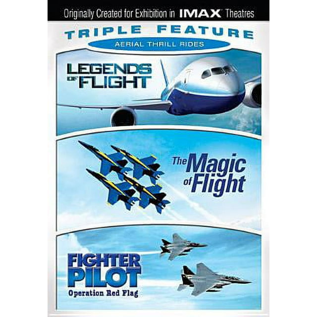 Pre-Owned Aerial Thrill Rides Triple Feature: Legends Of Flight / The ...