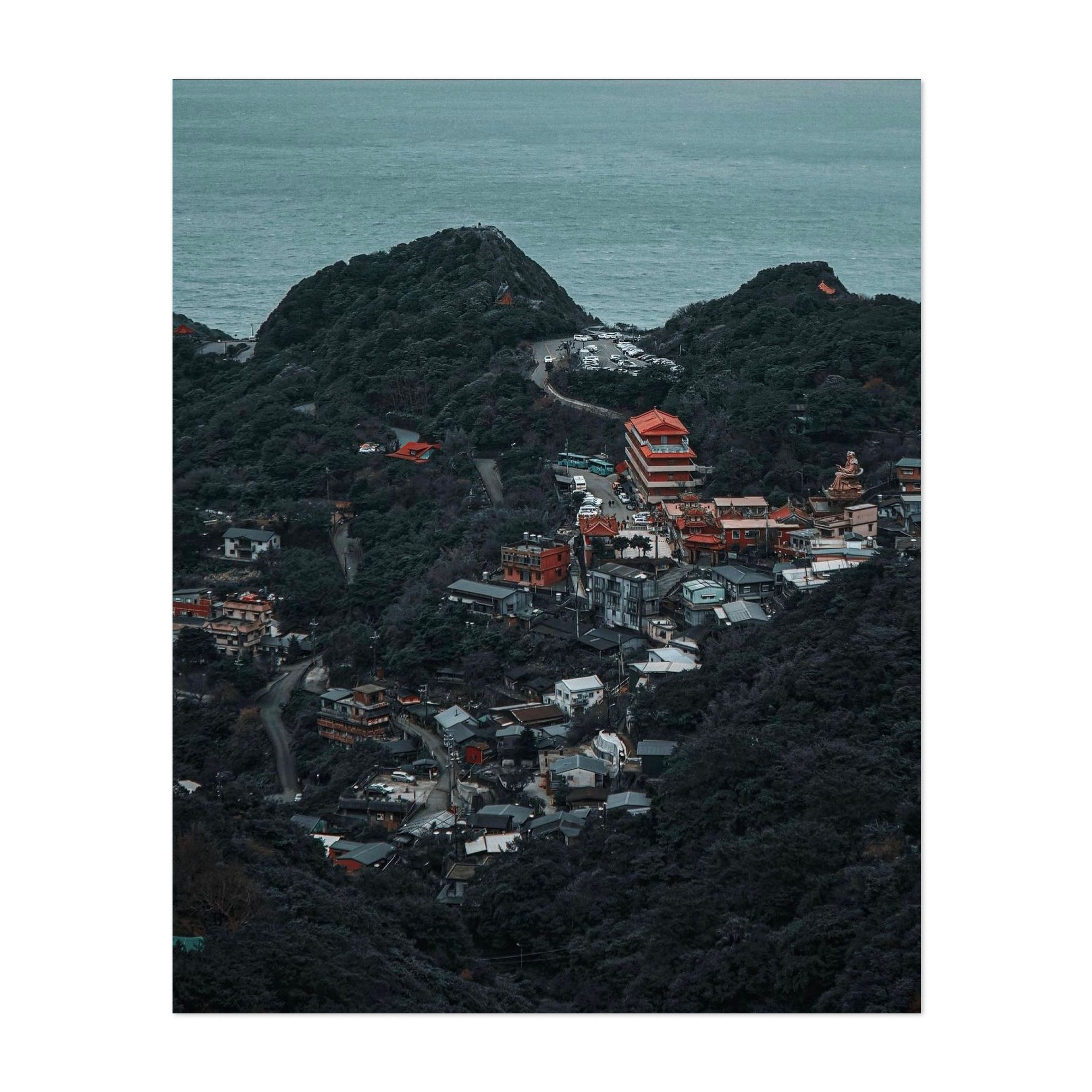 Aerial Tranquility of Jiufen - New Taipei City Taiwan Photography ...