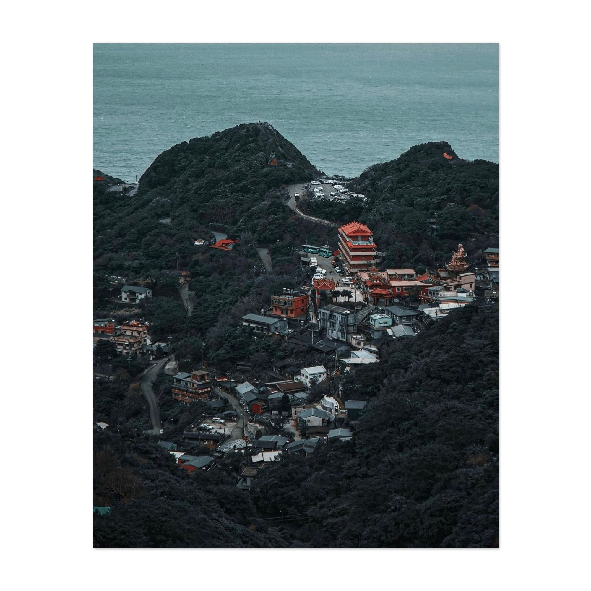 Aerial Tranquility of Jiufen - New Taipei City Taiwan Photography ...