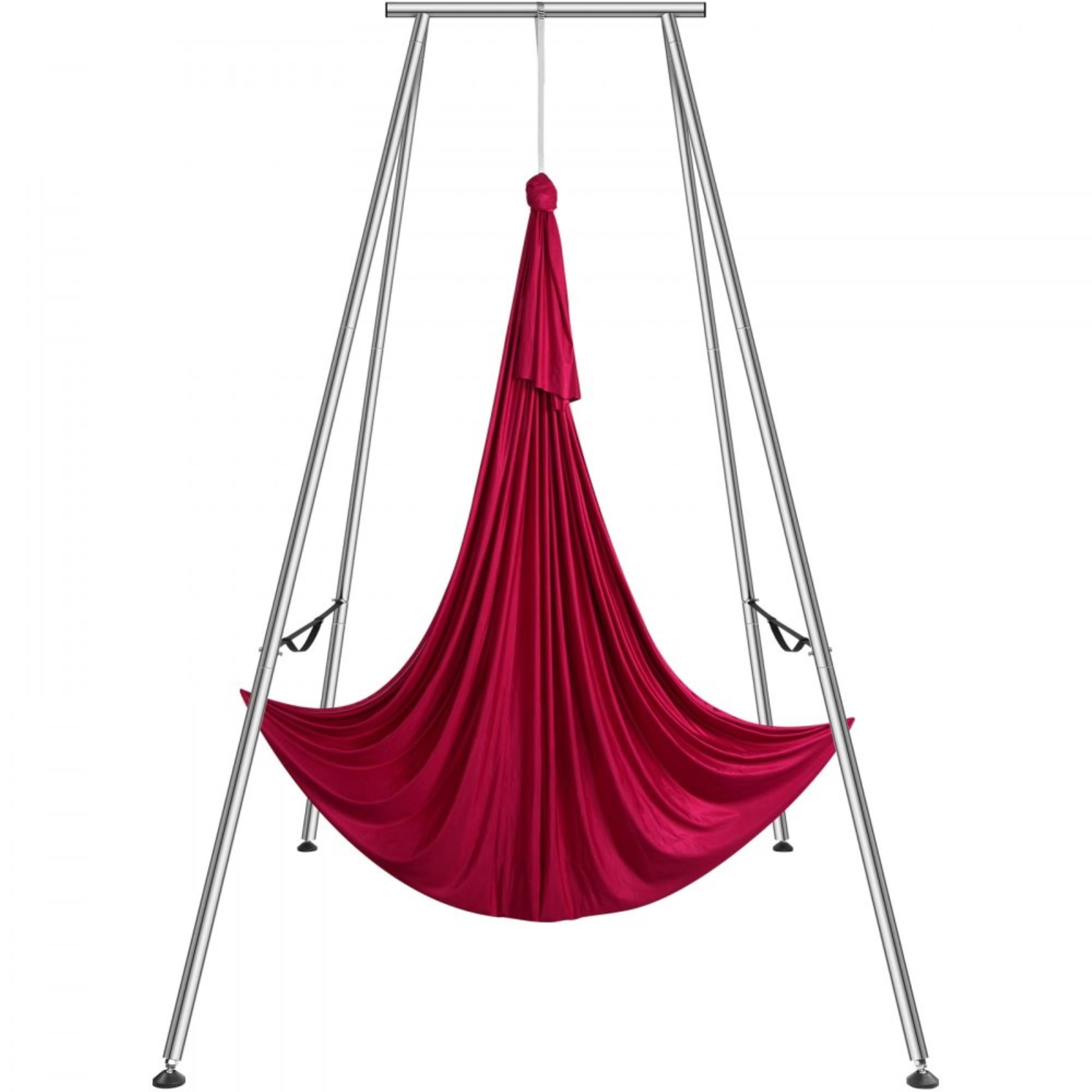 Aerial Yoga Frame with 6.6 Yards Hammock, 9.67 ft Height, Max 551.15 ...