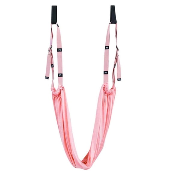 Aerial Yoga Rope Stretch The Leg Splits Practic Stretch and Bends Down ...