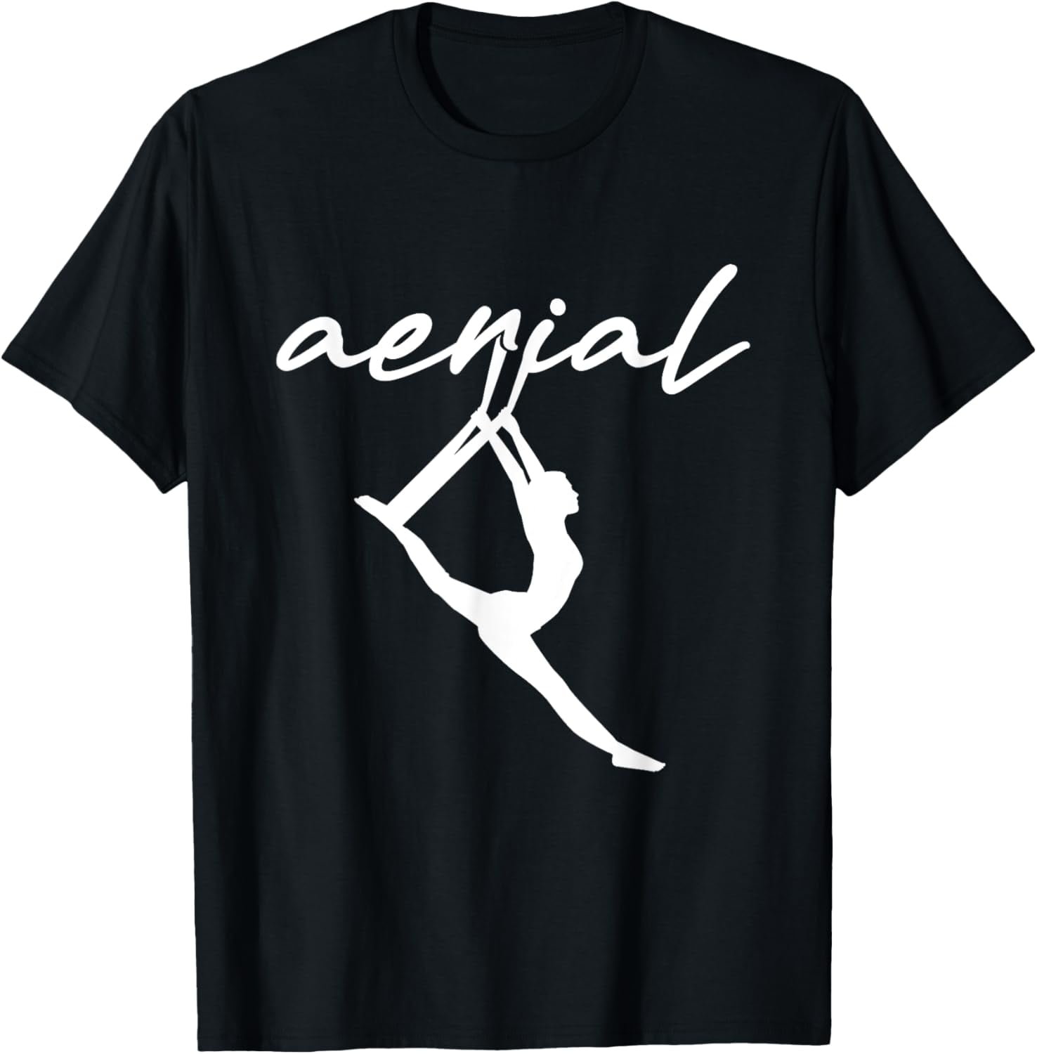 Aerial Yoga Silks Acrobat Girl Aerialist T-Shirt - Walmart.com