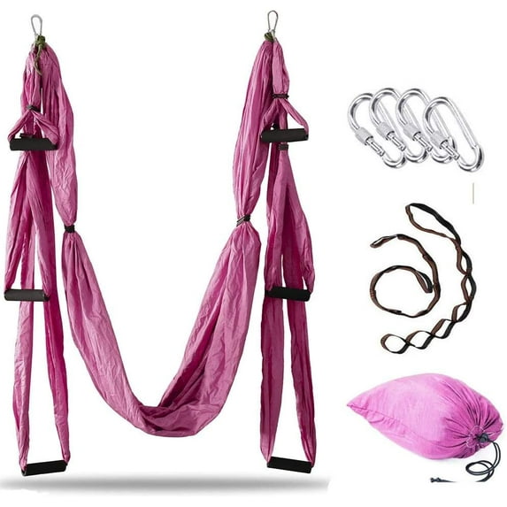 Aerial Yoga Swing Set, Ultra Strong Hammock Trapeze Extension ...