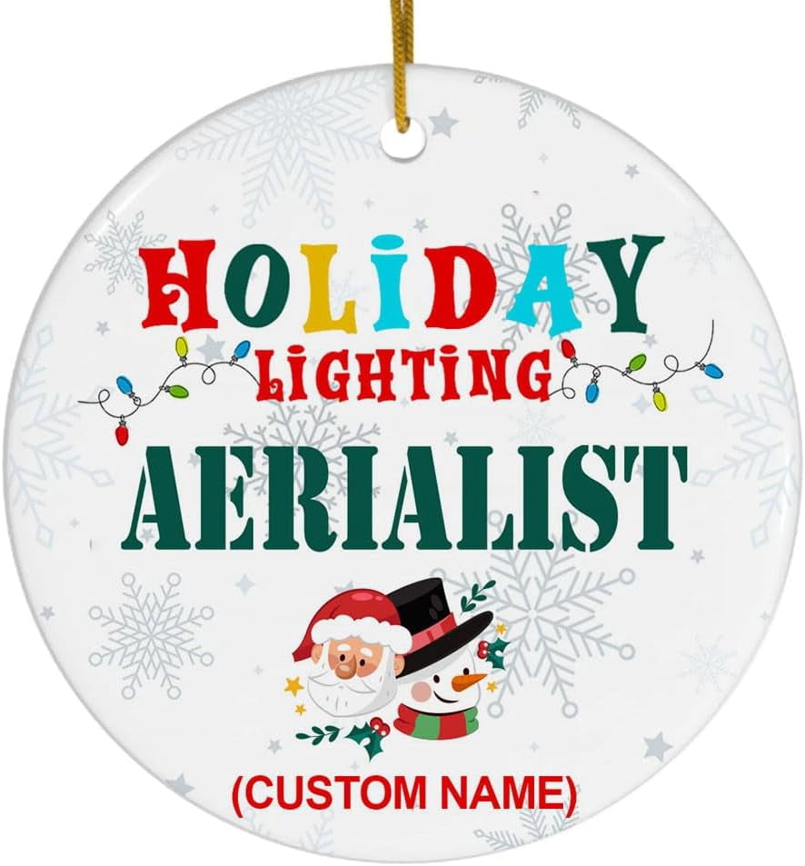 Aerialist Christmas Ornaments 2025 for Women Friendship, Appreciation ...