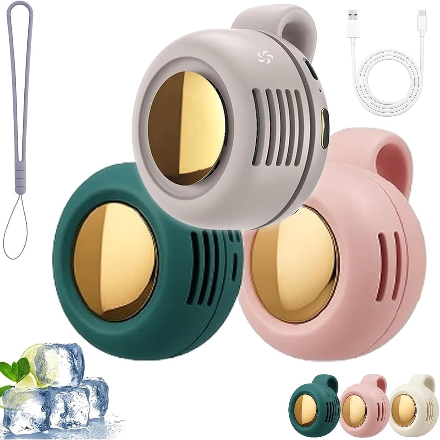 Aerio Clip On Fan, Portable Clip On Fan, Portable Silent Mini Bladeless ...
