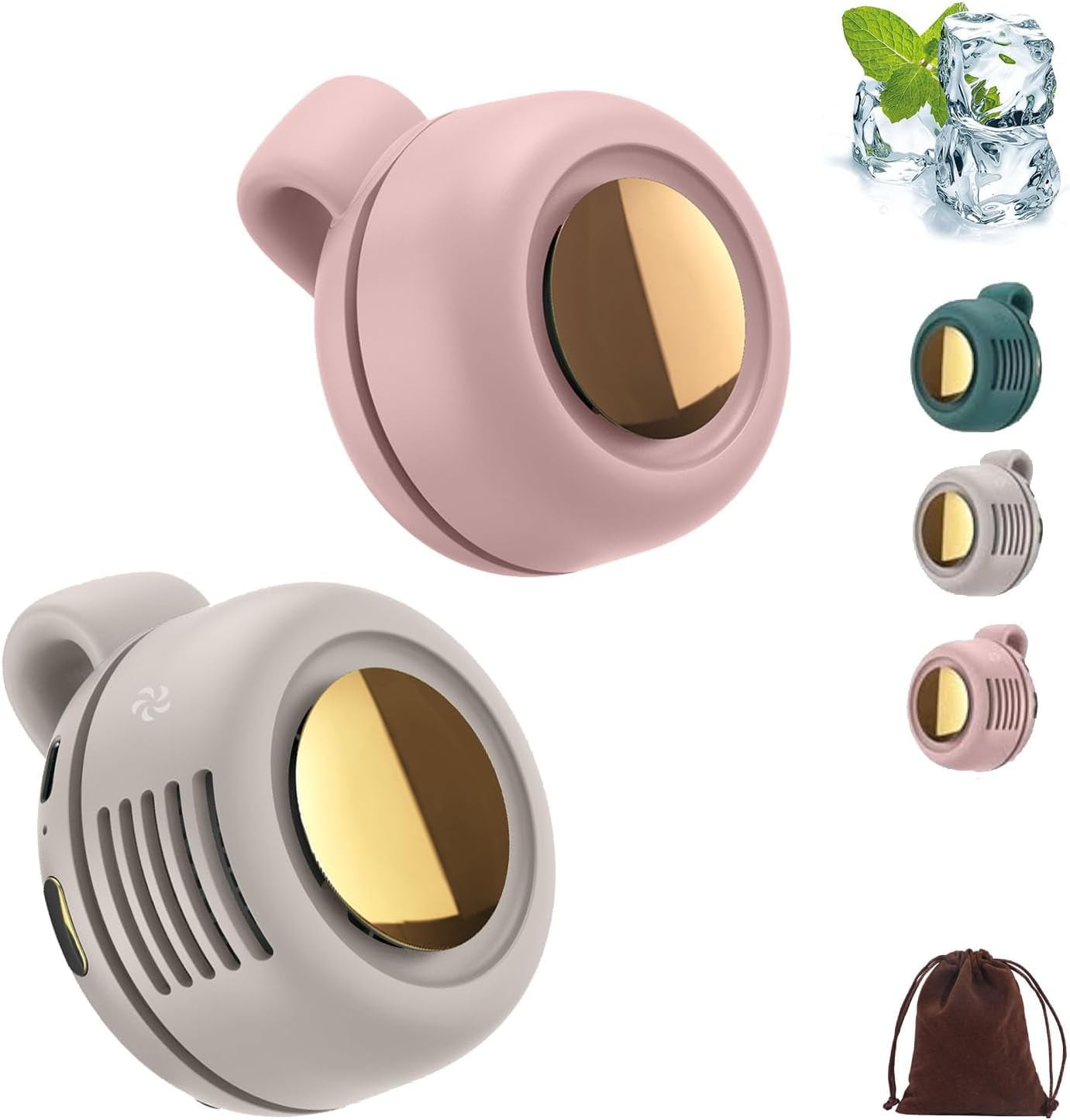 Aerio Clip On Fan, Portable Silent Mini Bladeless Electric Fan ...