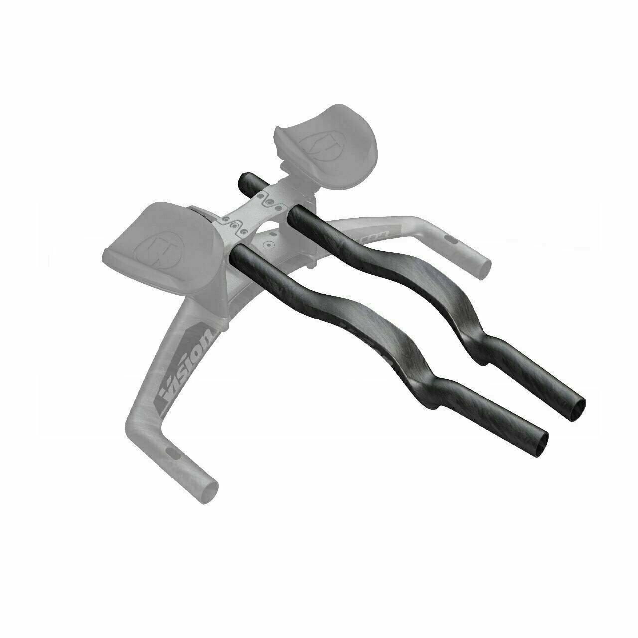 Vision Carbon Speed Extension Aero Bar Extensions-S Bend - Walmart.com