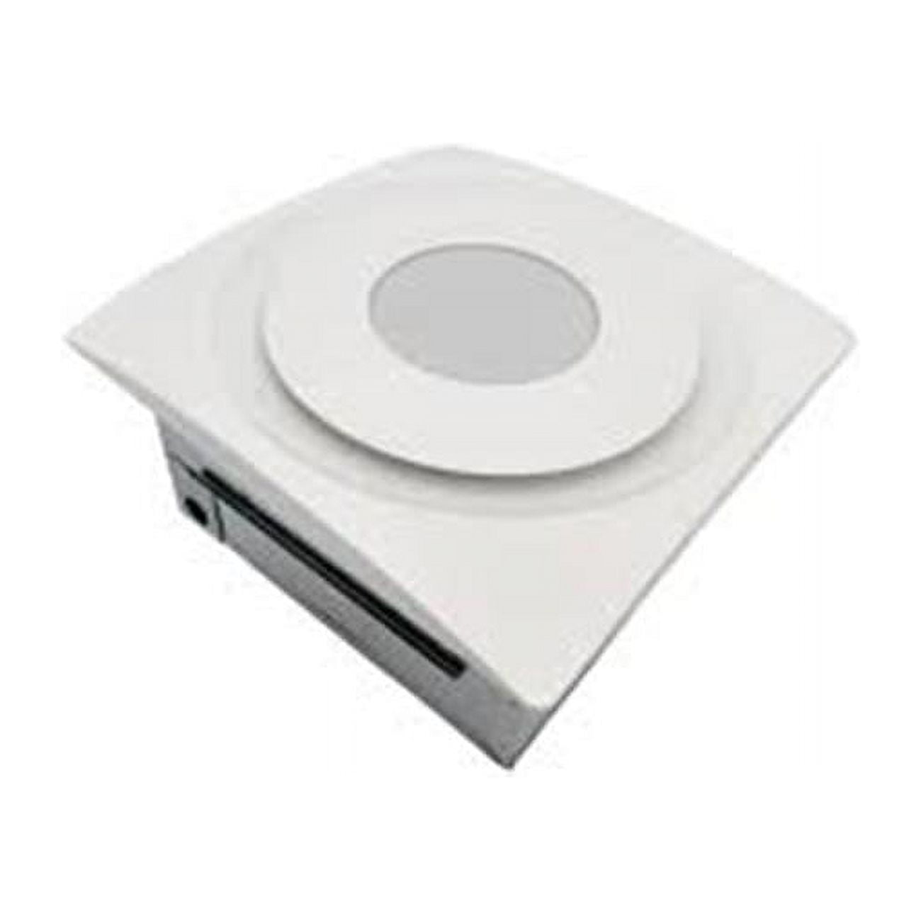 Aero Pure Low Profile 90 CFM 0.3 Sones Slim Fit Bathroom Ceiling Fan ...
