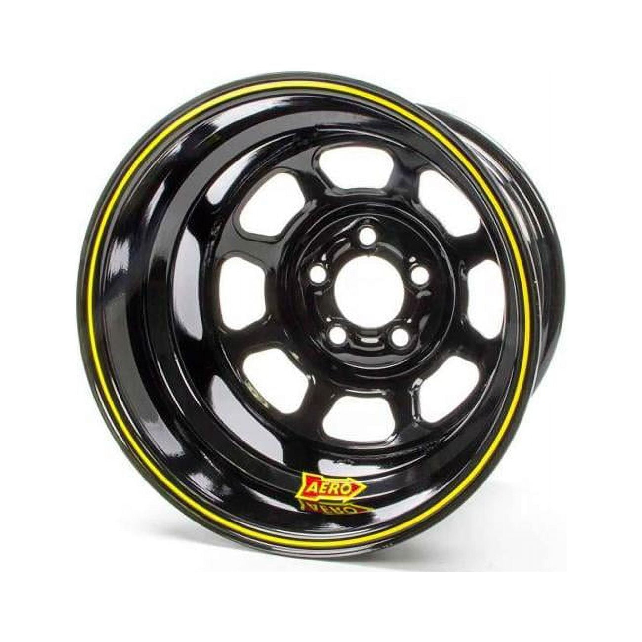 Aero Race Wheels 51-100560-RF 51-Series Spun Formed Wheel - Black - 15 ...