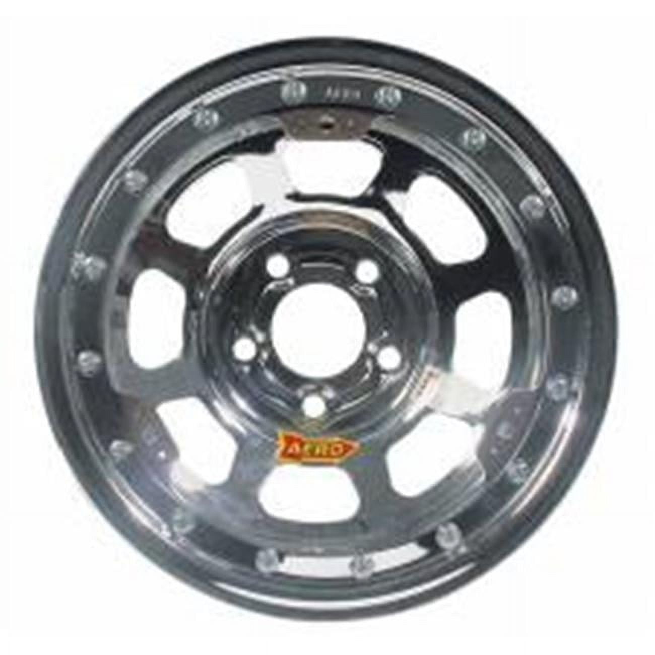 Aero Race Wheels 53-284730 15 x 8 in. 53 Series IMCA Rolled Beadlock ...