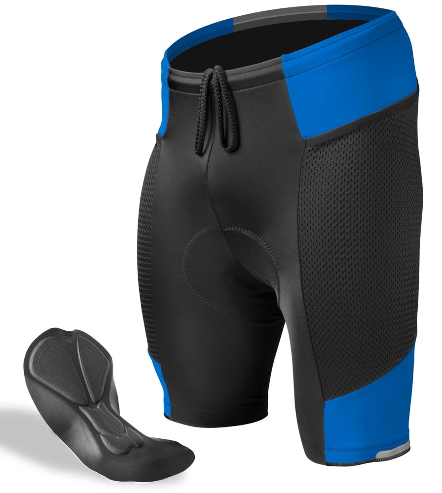 Aero Tech Designs | Men's Gel Touring Bike Shorts | Innovative Mesh ...