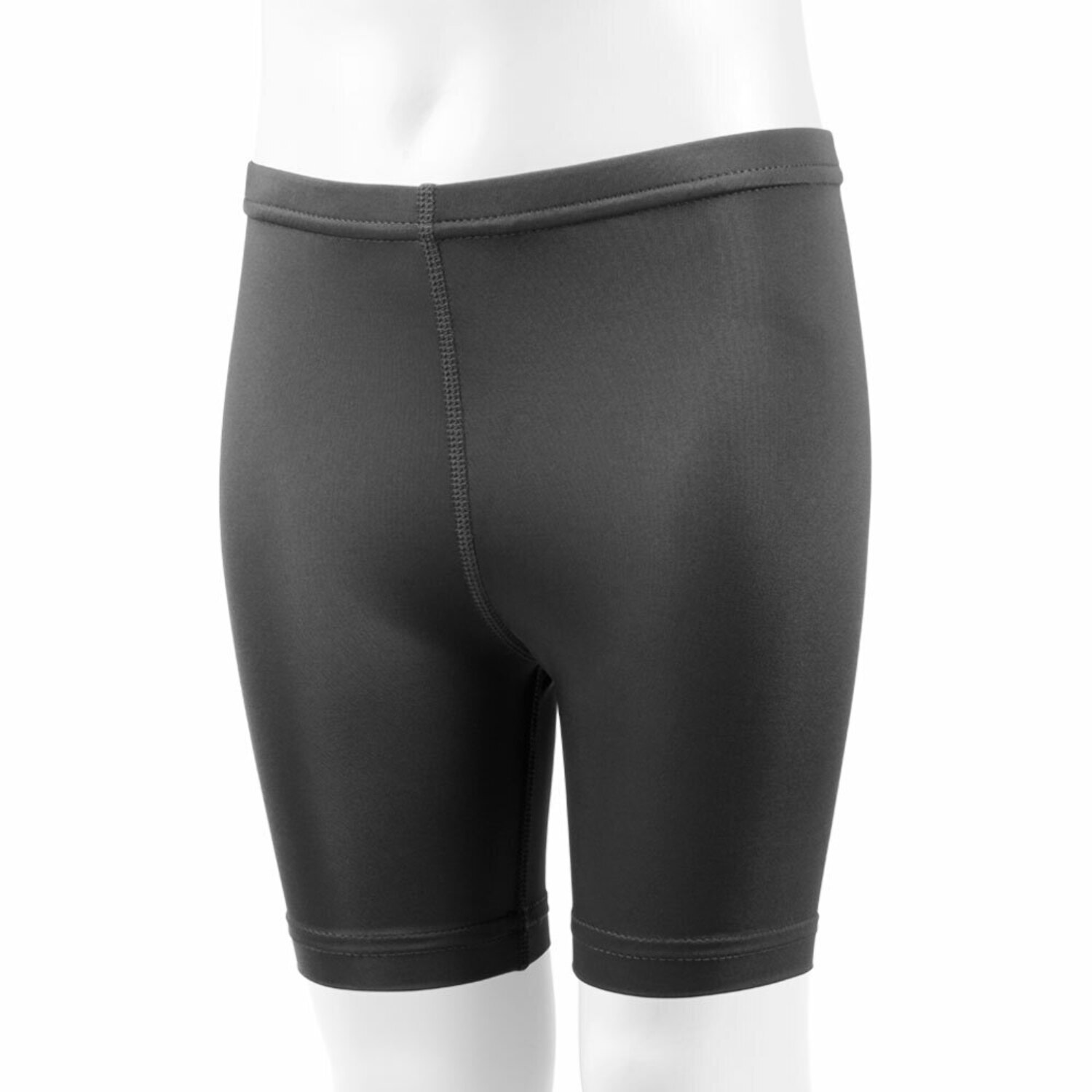 Aero Tech Youth Black Spandex Compression Exercise Short - UNPADDED ...