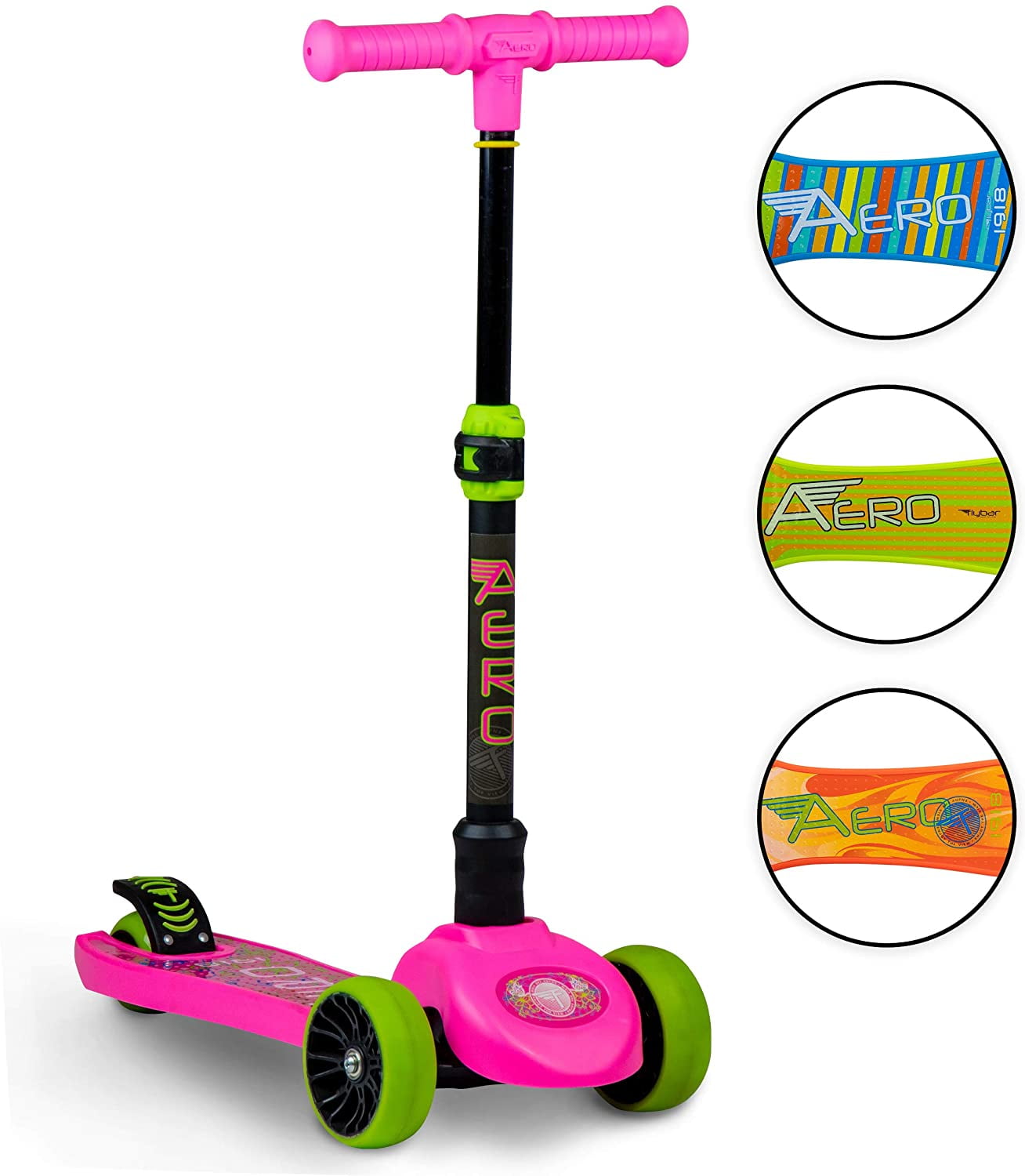 Free Shipping! Aero Toddler, Kids Scooter, 3 Wheel Scooter, Adjustable ...
