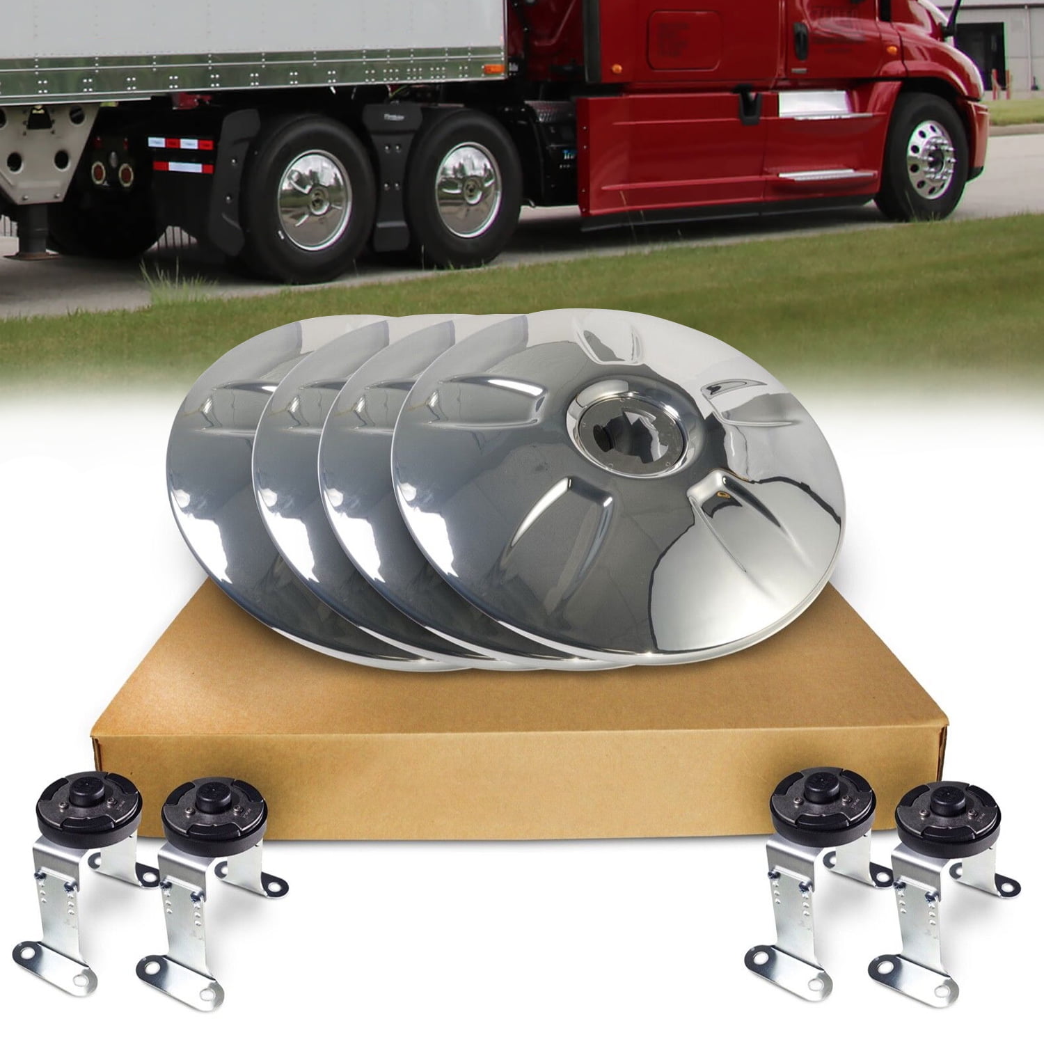 AeroDynamic Wheel Covers for semi trucks - Walmart.com