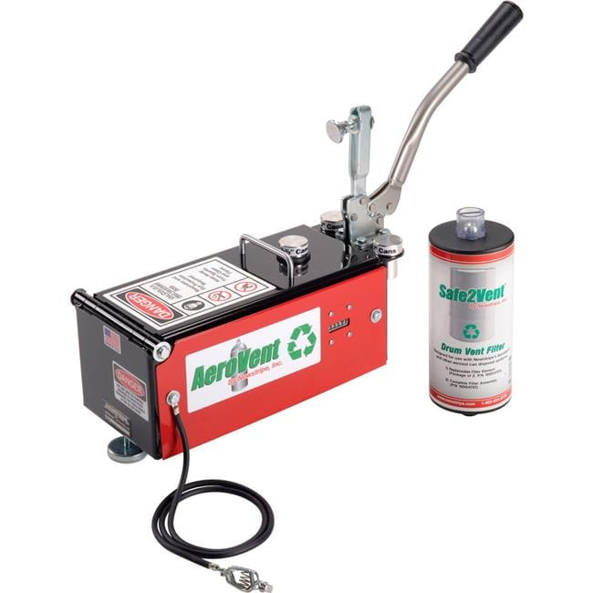 AeroVent 1X, Single Aerosol Can Disposal System with Safe2Vent ...