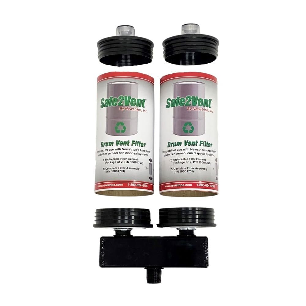 AeroVent Safe2Vent Dual Filter Assembly (Part #10004722) | Fits Multi ...