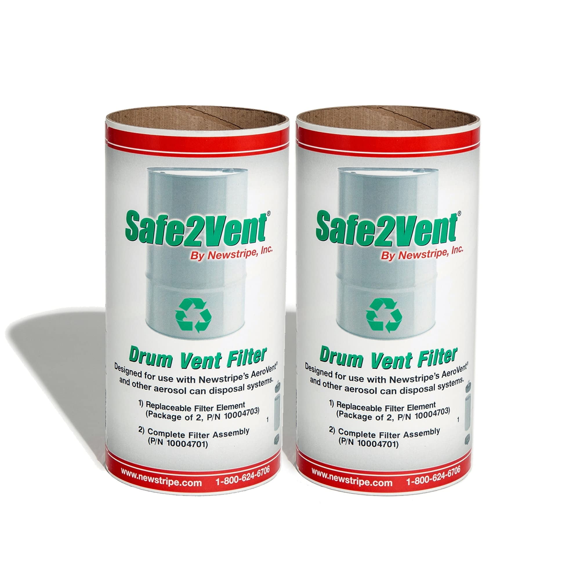 AeroVent Safe2Vent Filter Cartridge 2pk (Part #10004703) | 2 Filter ...