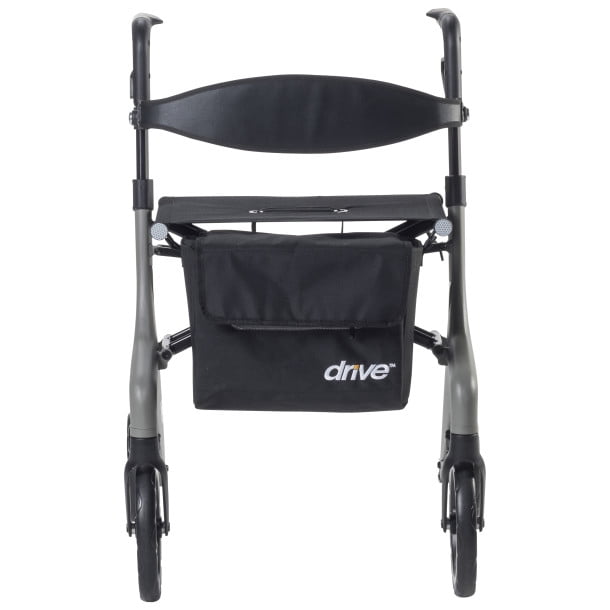 AeroWalk ™ Ultra-Lite Rollator - Gray - Walmart.com
