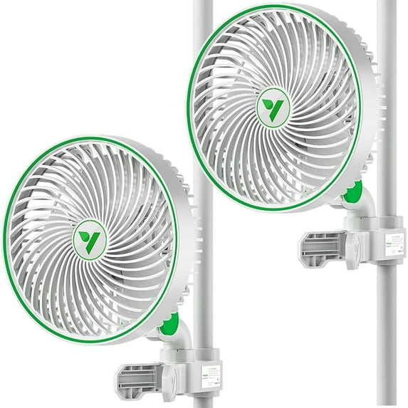 AeroWave E6 Gen2, Grow Tent Clip Fan 6”, EC Motor, Smart Control ...