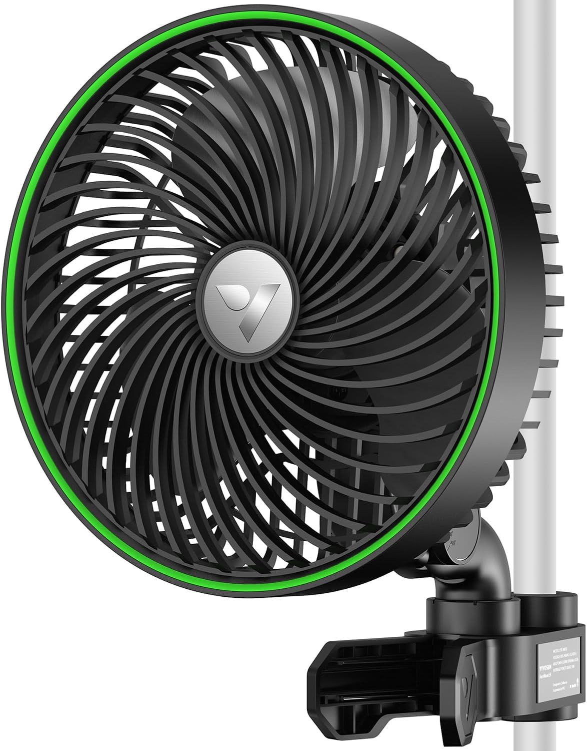 AeroWave E6 Grow Tent Fan 6”, EC Motor, Smart Wifi Control, US Patented ...