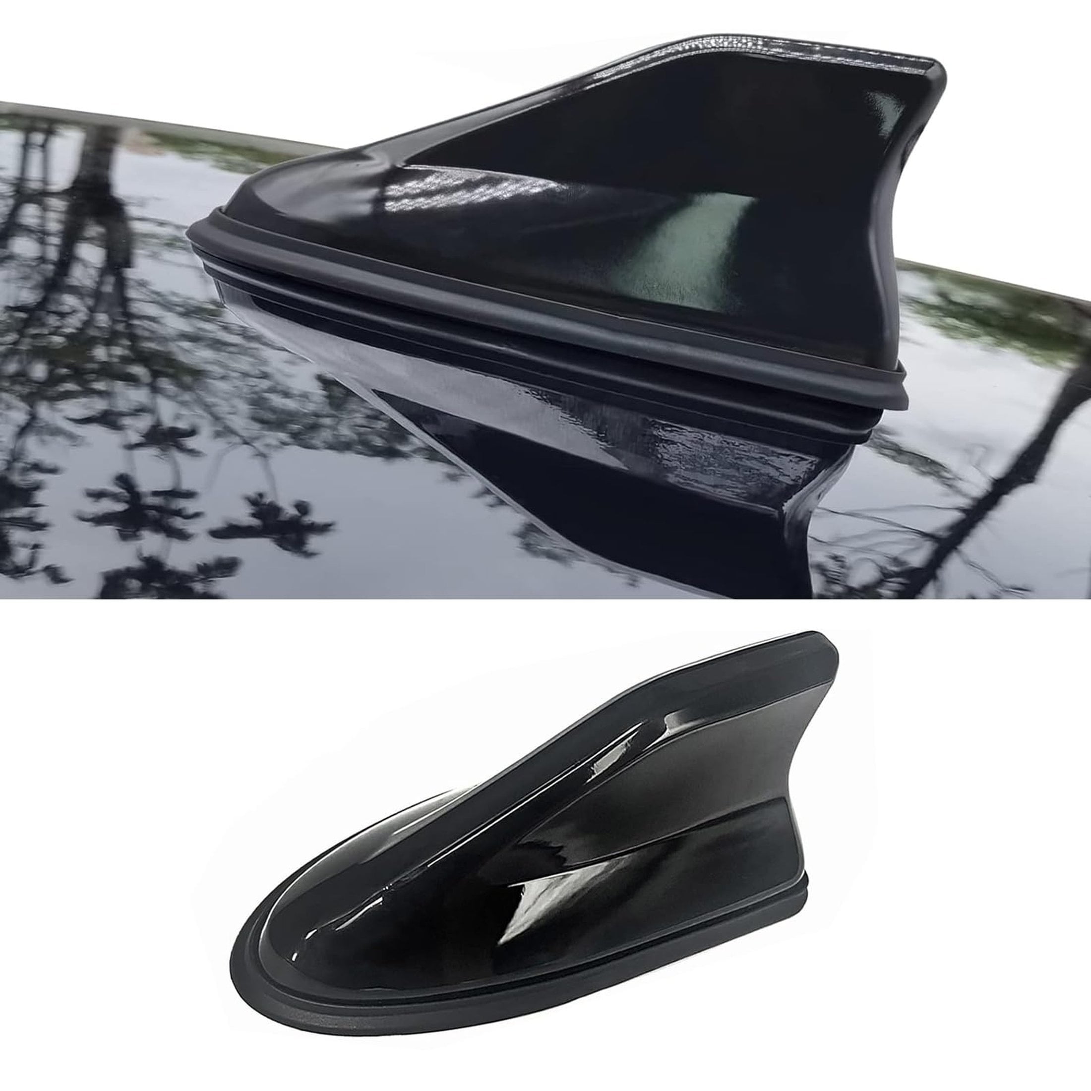 AeroWave Universal Car Shark Fin Antenna Signal Enhancer - Walmart.com