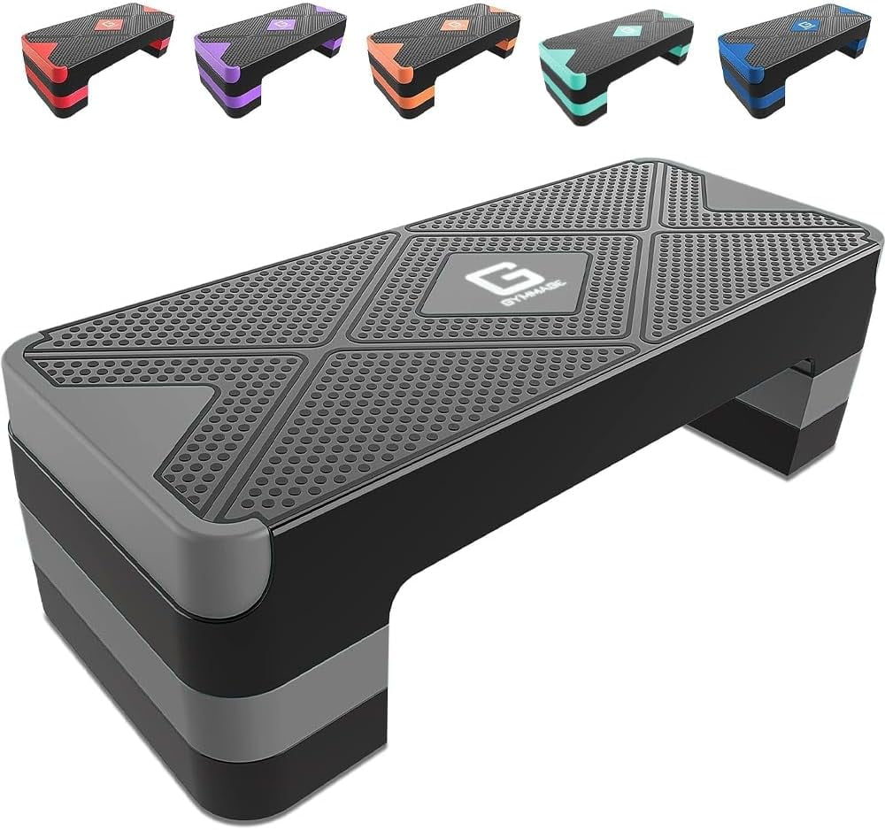 Aerobic Exercise Step, Adjustable Aerobic Stepper for Exercise, Workout ...