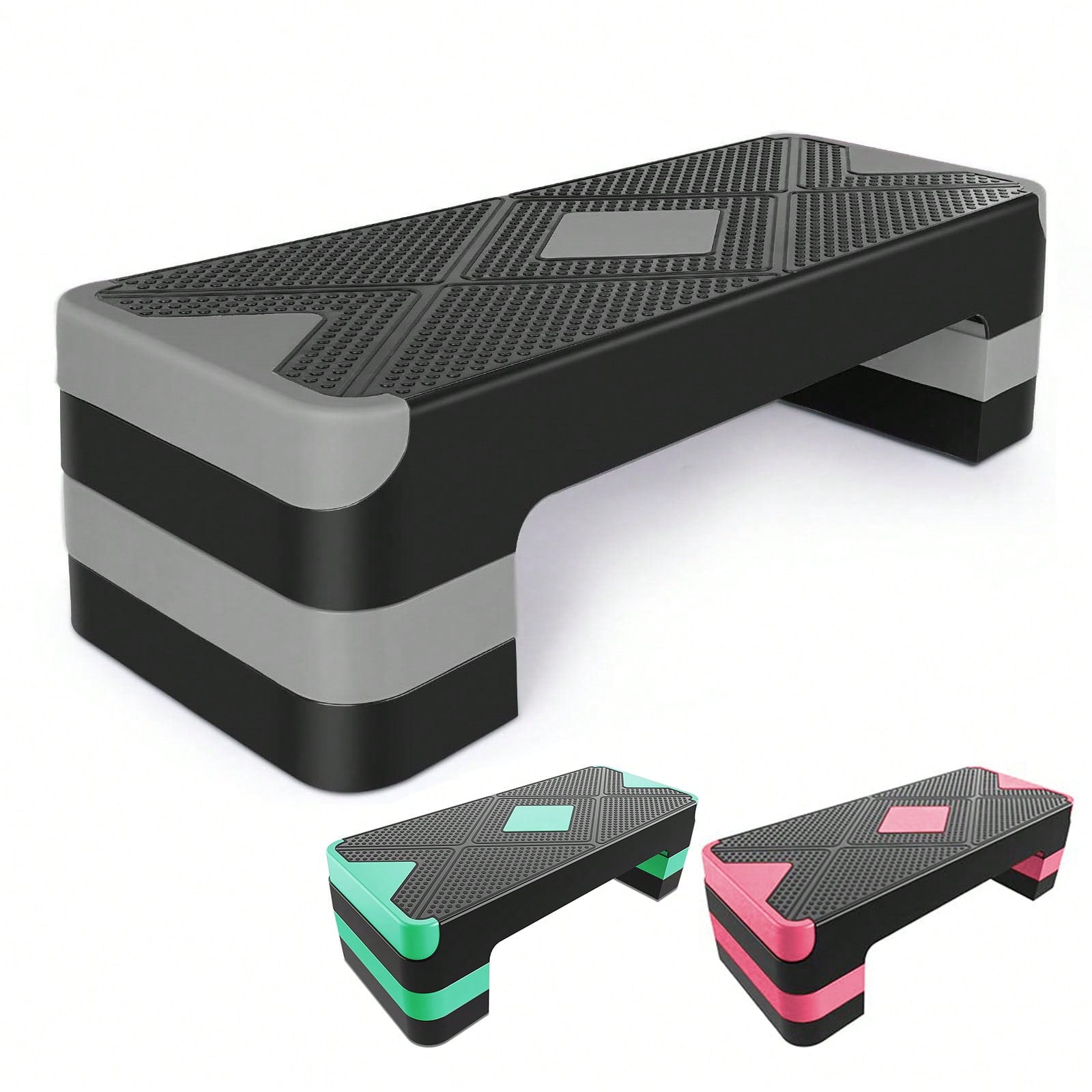 Aerobic Exercise Step Adjustable Aerobic Stepper For Exercise Workout ...