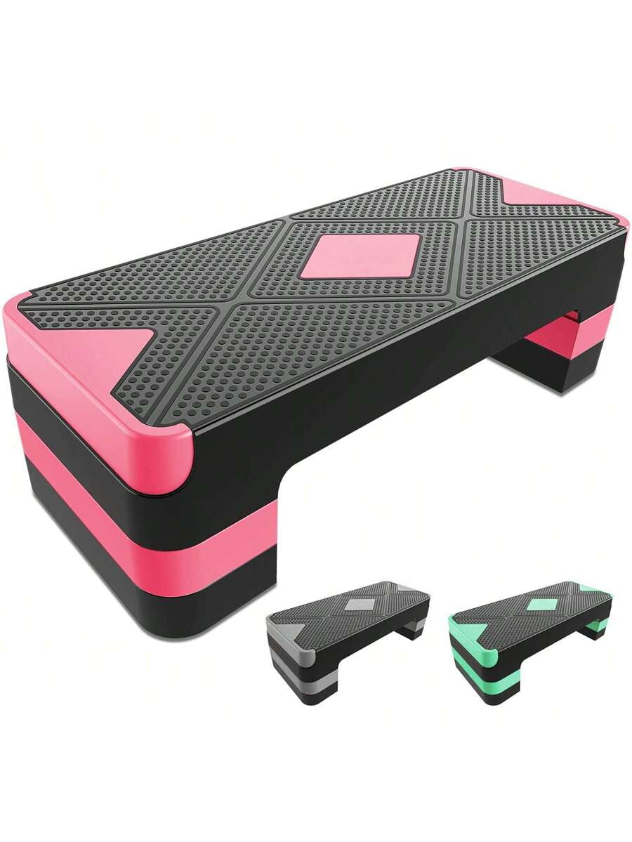 Aerobic Exercise Step Adjustable Aerobic Stepper For Exercise Workout ...