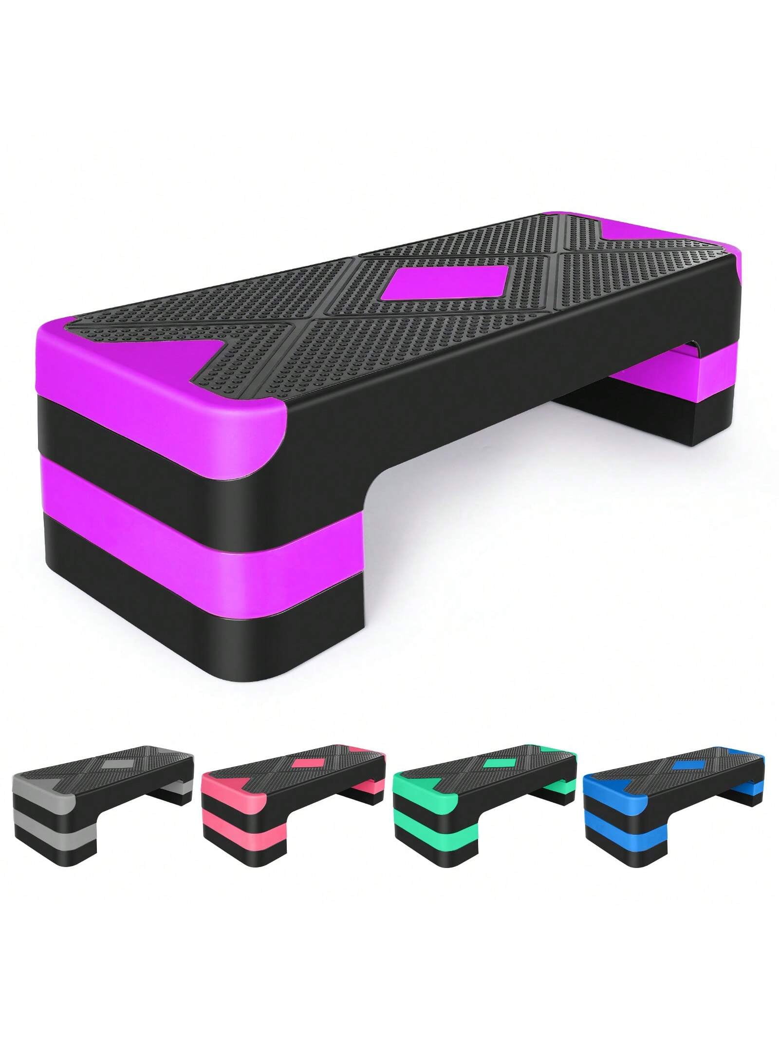 Aerobic Exercise Step Adjustable Aerobic Stepper For Exercise Workout ...