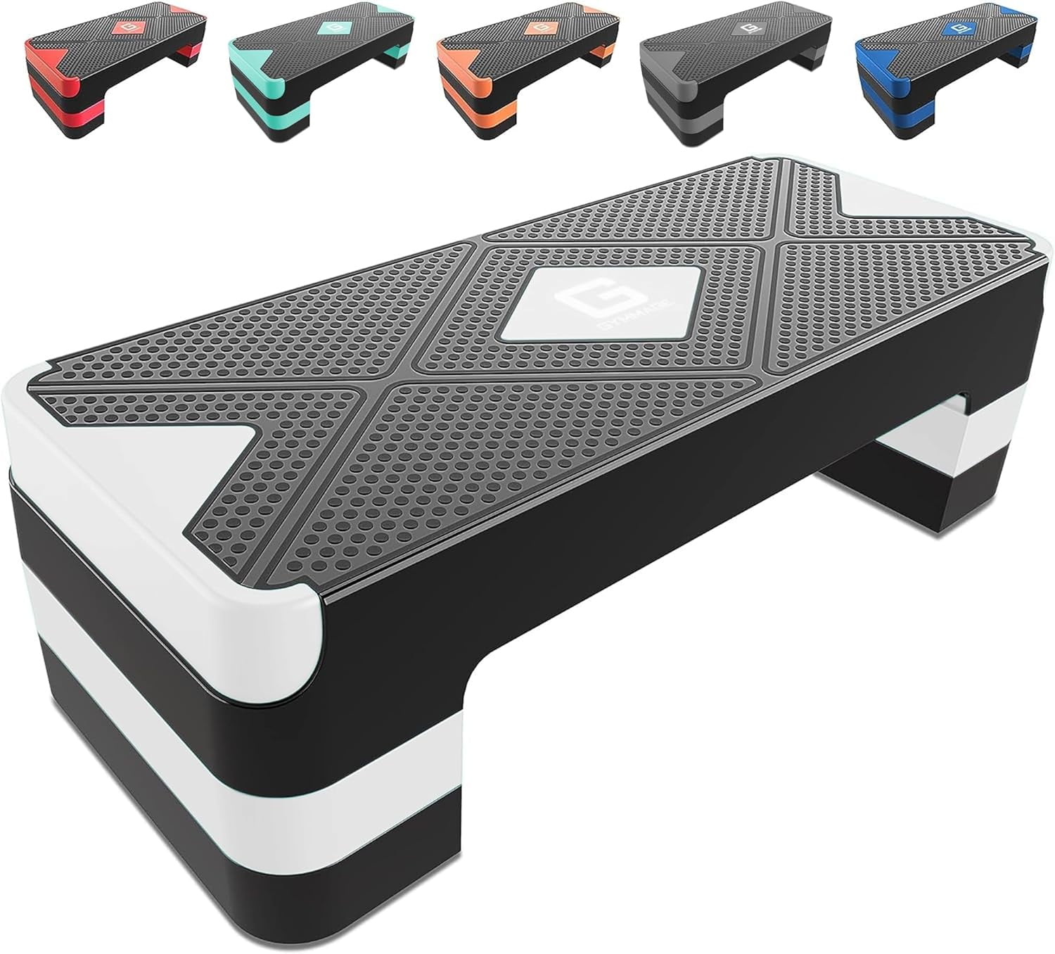 Aerobic Exercise Step, Adjustable Aerobic Stepper for Exercise, Workout ...