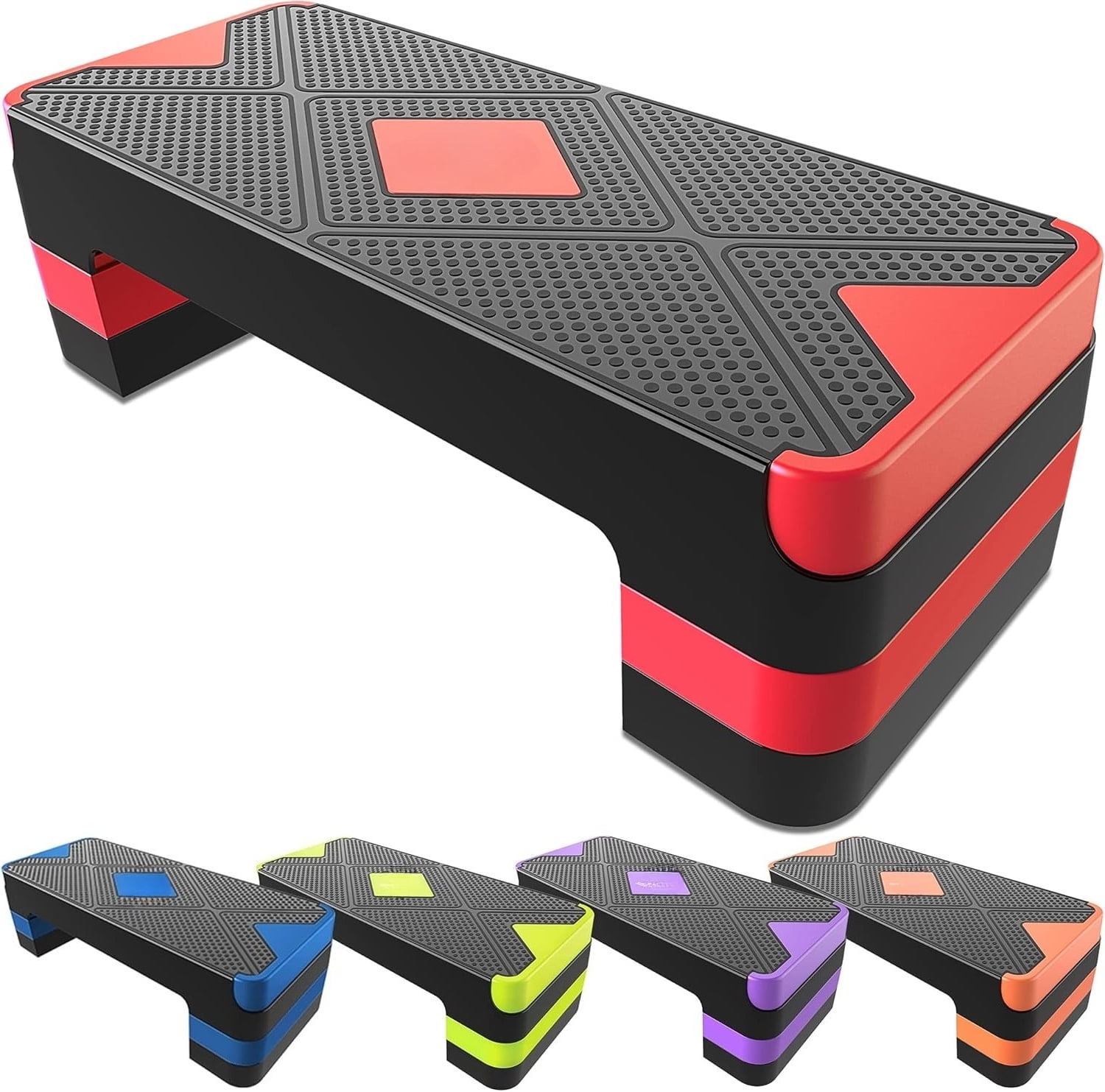 Aerobic Exercise Step, Adjustable Aerobic Stepper for Exercise, Workout ...