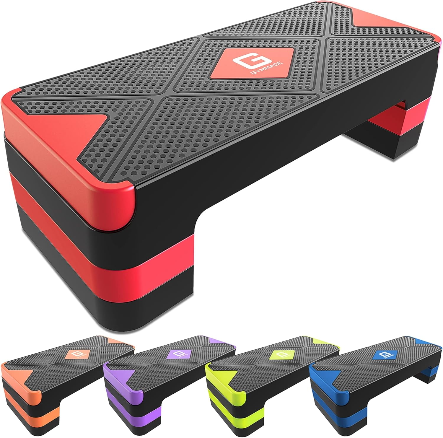 Aerobic Exercise Step, Adjustable Aerobic Stepper for Exercise, Workout ...