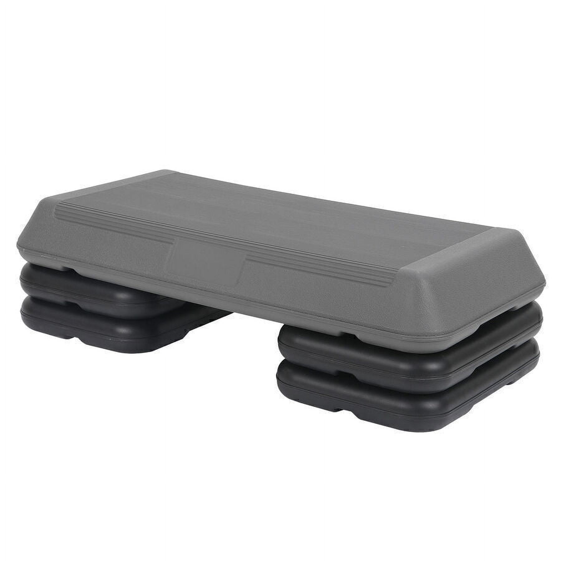 Aerobic Step Board with Riser for Home Training & Workouts, 28" x 14" x ...