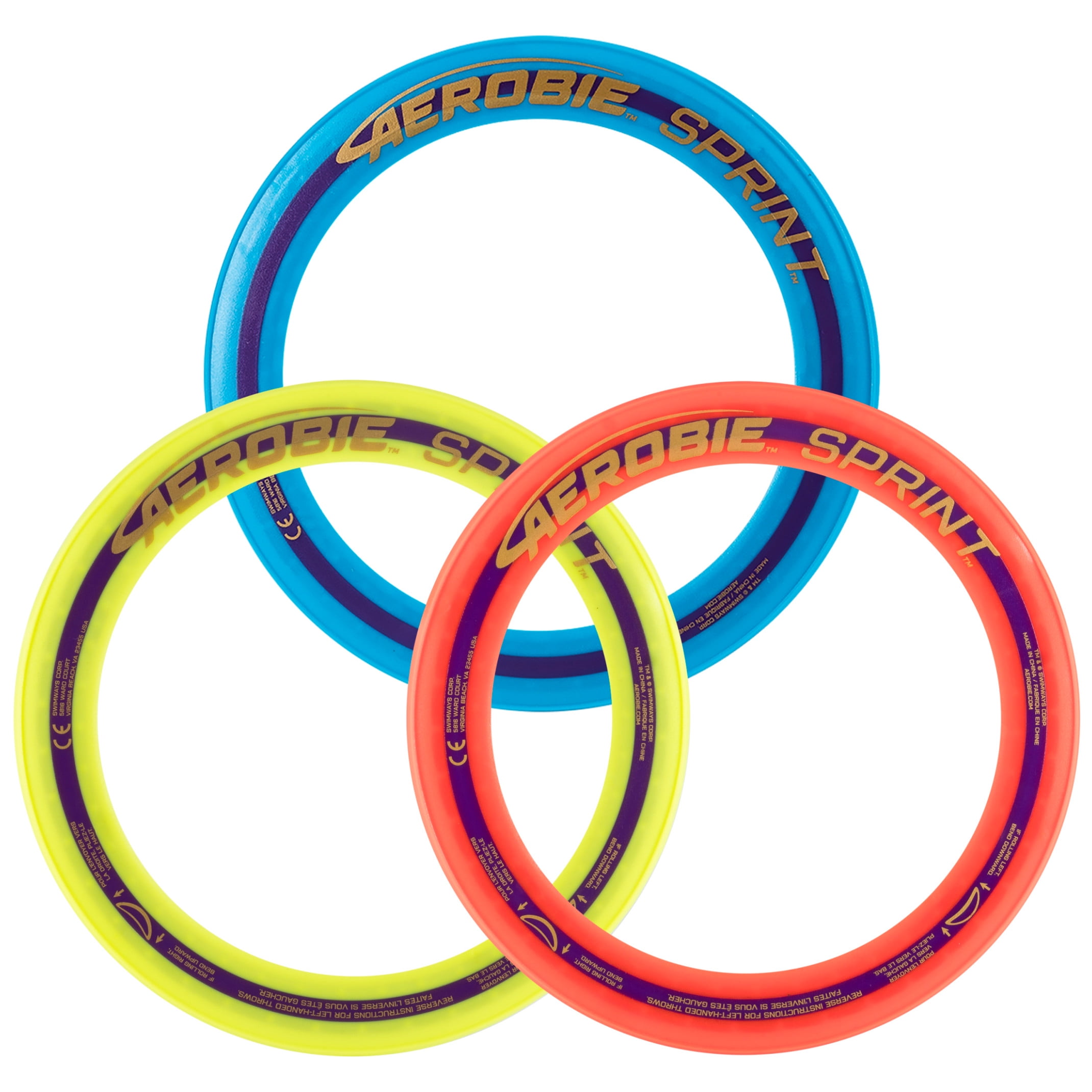 Aerobie Pro Ring Outdoor Flying Disc, 14 inches, Styles May Vary ...