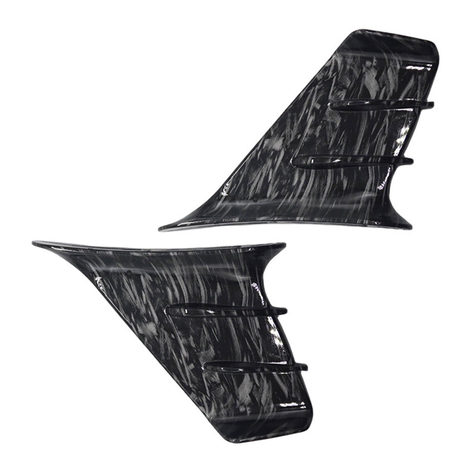Aerodynamic ABS Motorcycle Fairing Winglets Spoiler General Side Wing ...