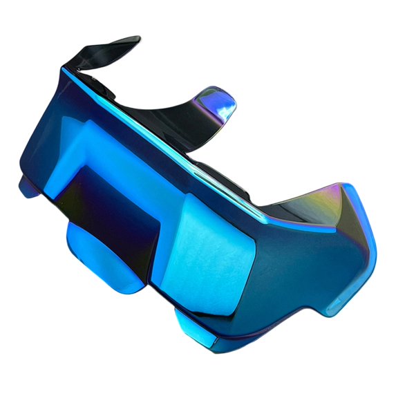 Aerodynamic Motorcycle Helmets Spoiler - Lightweight ABS Trim, High ...